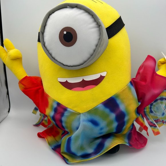 Universal | Toys | Despicable Me 5 Minions Hippy Plush Stuffed Peace ...